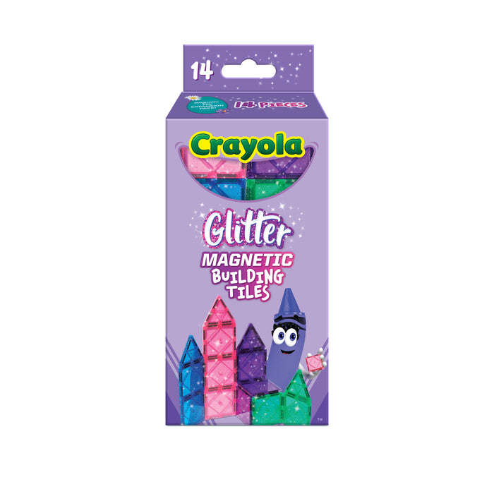 Crayola Magnetic Tiles - Glitter Starter Pack – Sewing Seeds Play