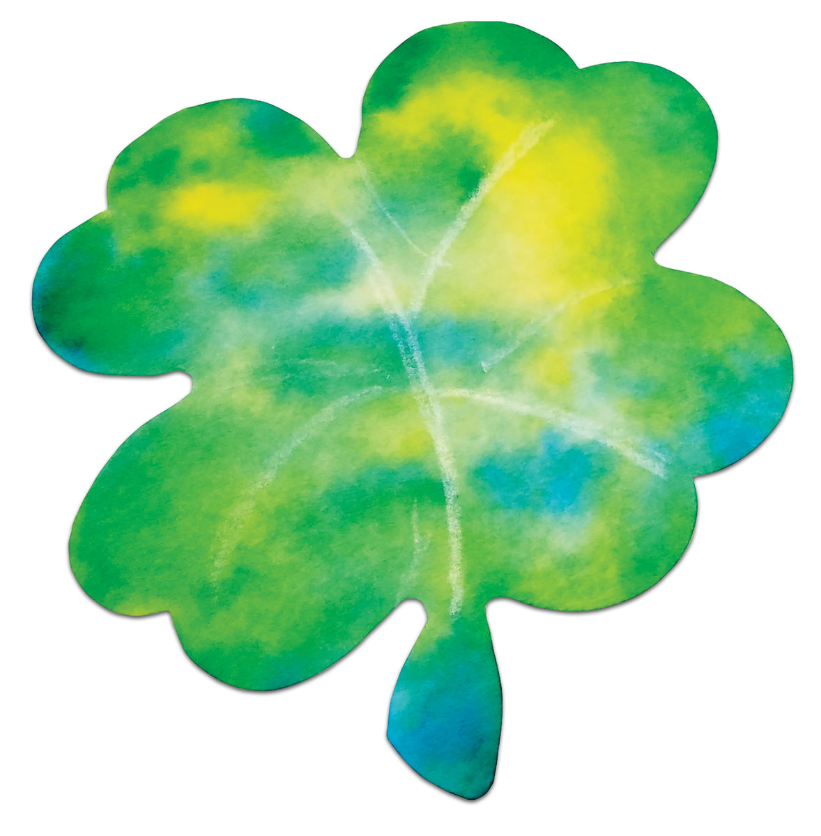 Color Diffusing Clovers – Sewing Seeds Play