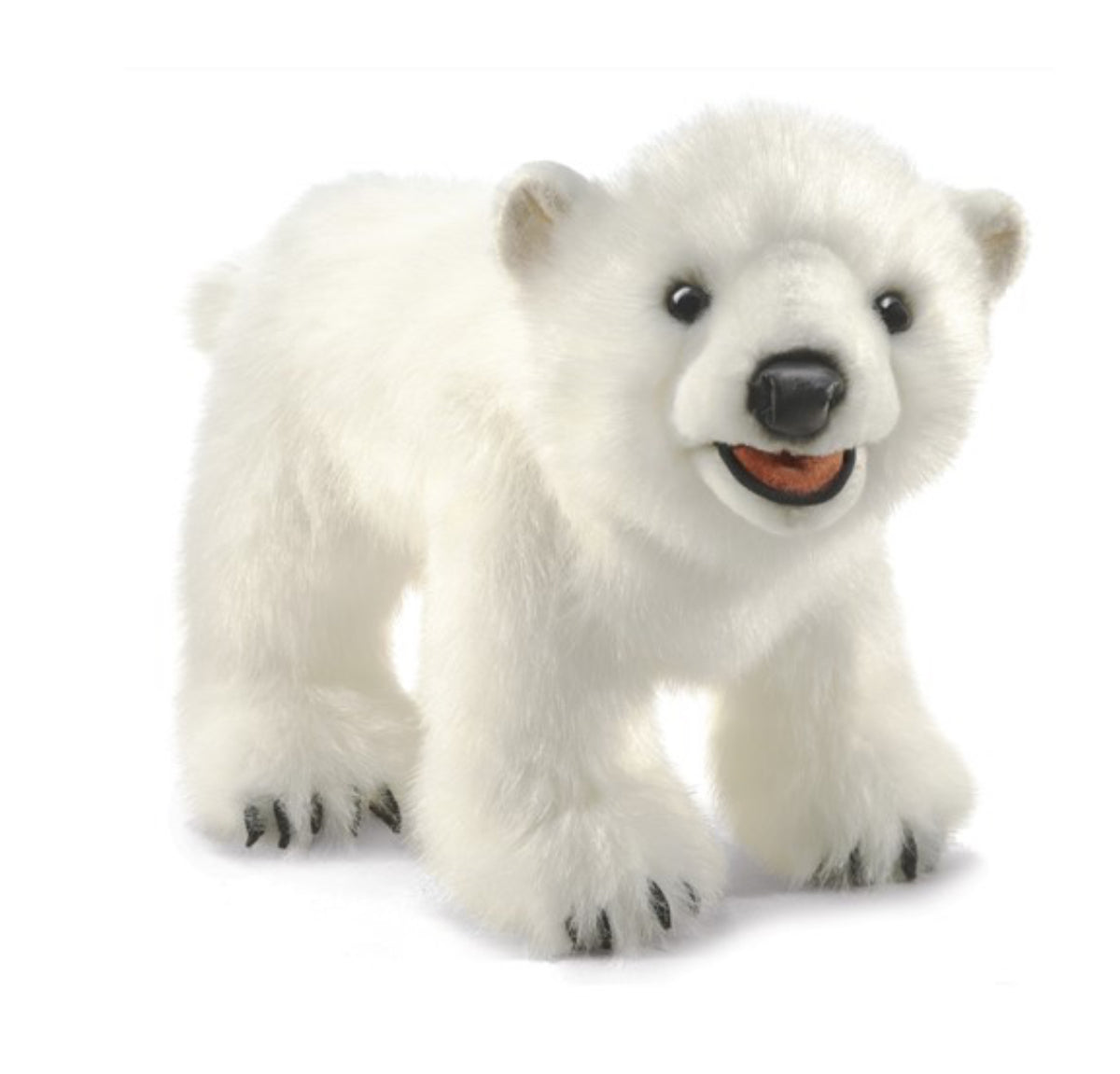 Folkmanis Polar Bear Hand Puppet – Sewing Seeds Play