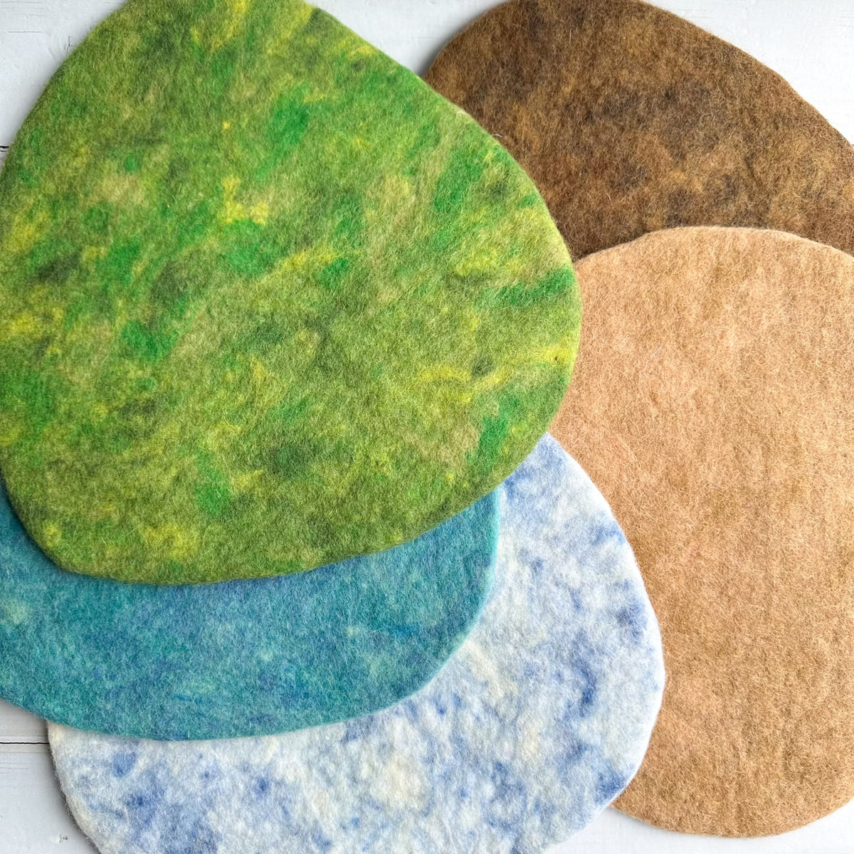 Blended Felt Landscape Mats – Sewing Seeds Play