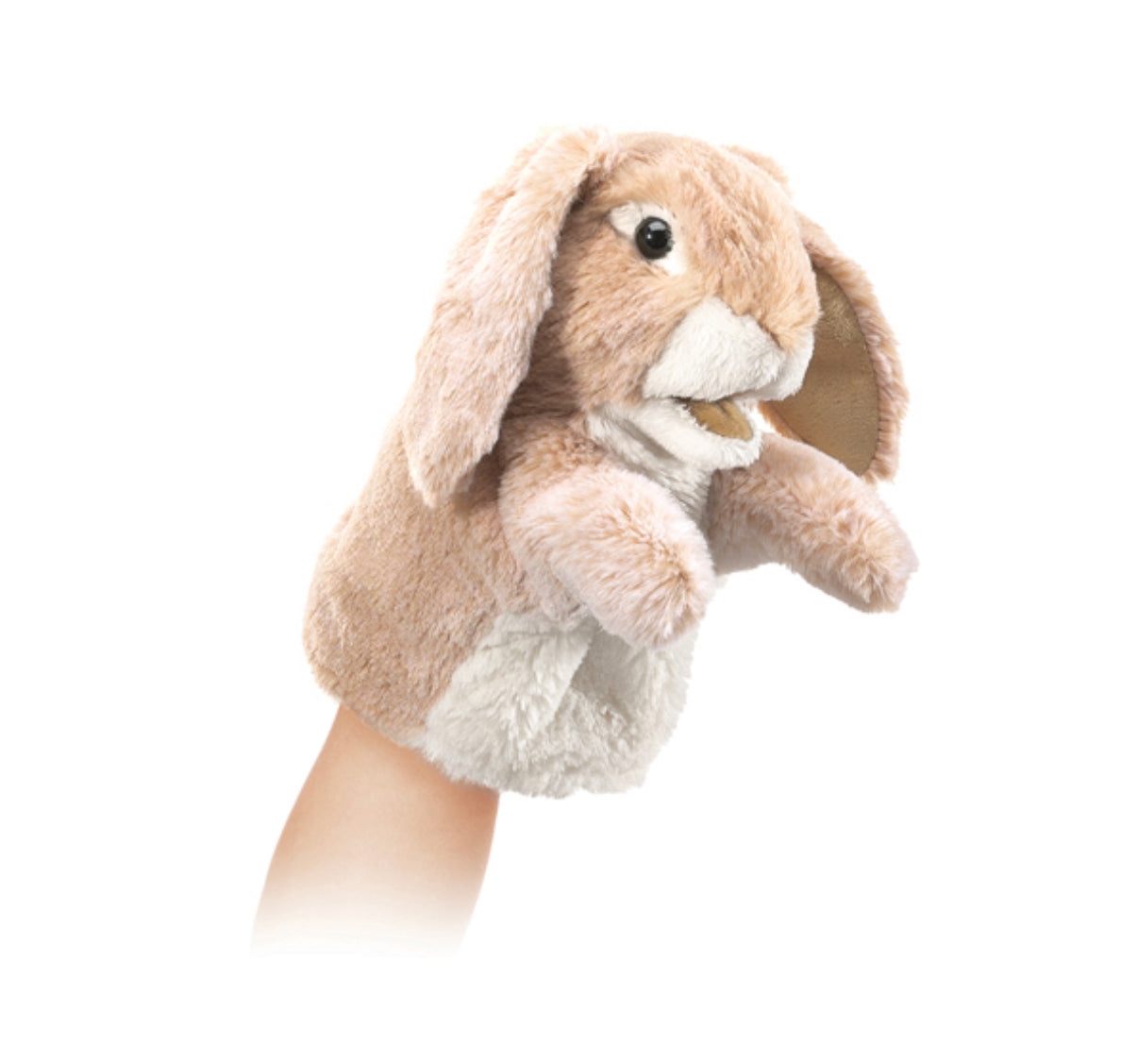 Folkmanis Little Lop Rabbit Hand Puppet (Toddler/Child Size) – Sewing ...