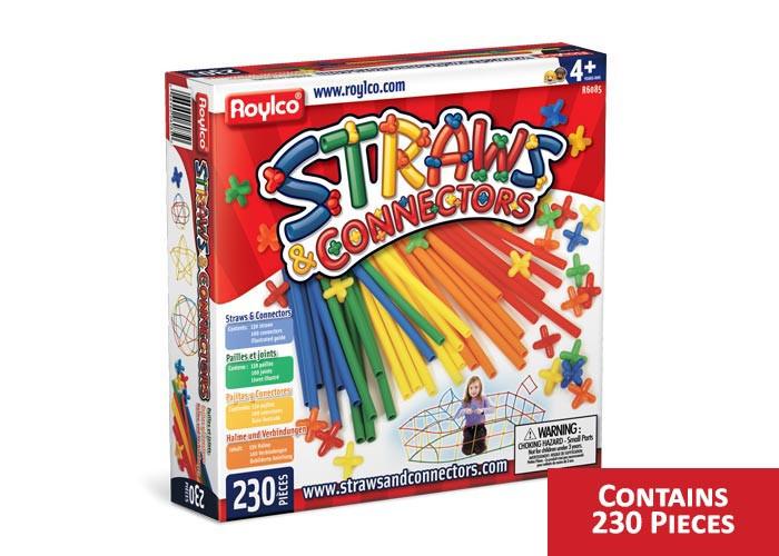 Straws And Connectors - 230 Pieces – Sewing Seeds Play